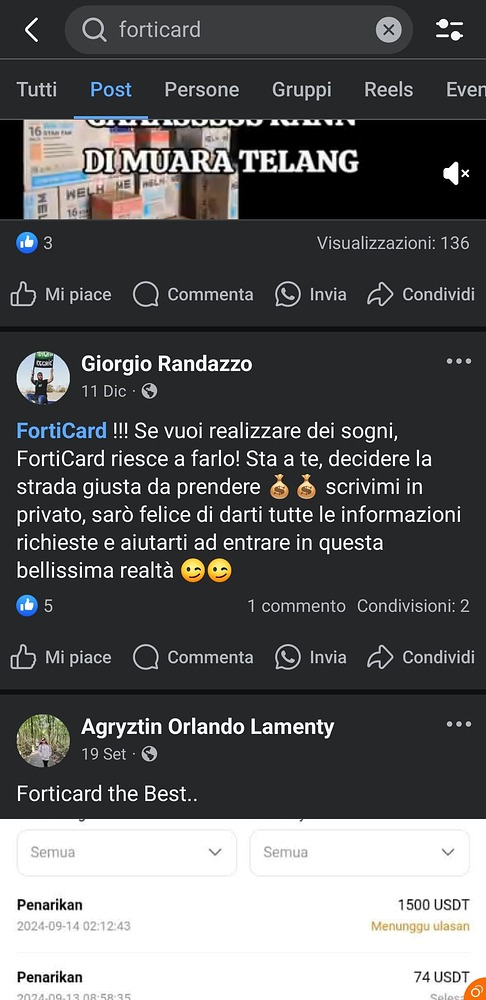 Forticard: la nuova scam economy? - Schemi piramidali - Fuffapedia ...
