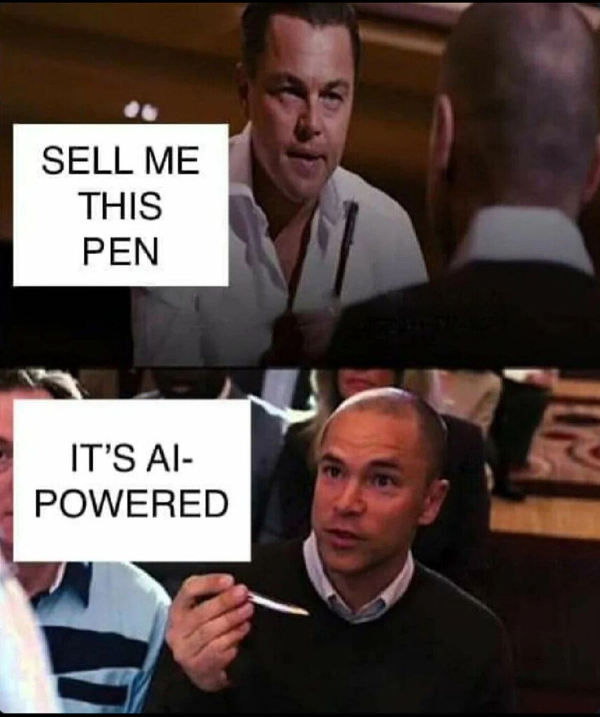 AI: basta la parola! 😅 - Memes - Fuffapedia - 100% Fuffa Free