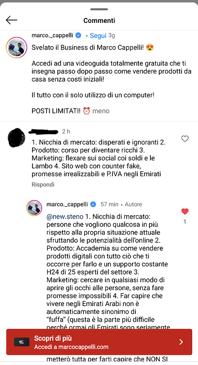 Marco Cappelli: la storia dal suo sito - Altro - Fuffapedia - 100% ...